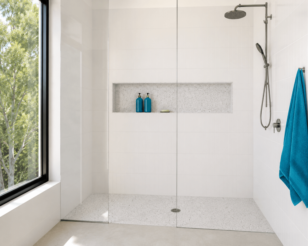 Create Your Dream Bathroom with custom made Solid Surface - Wet Area ...